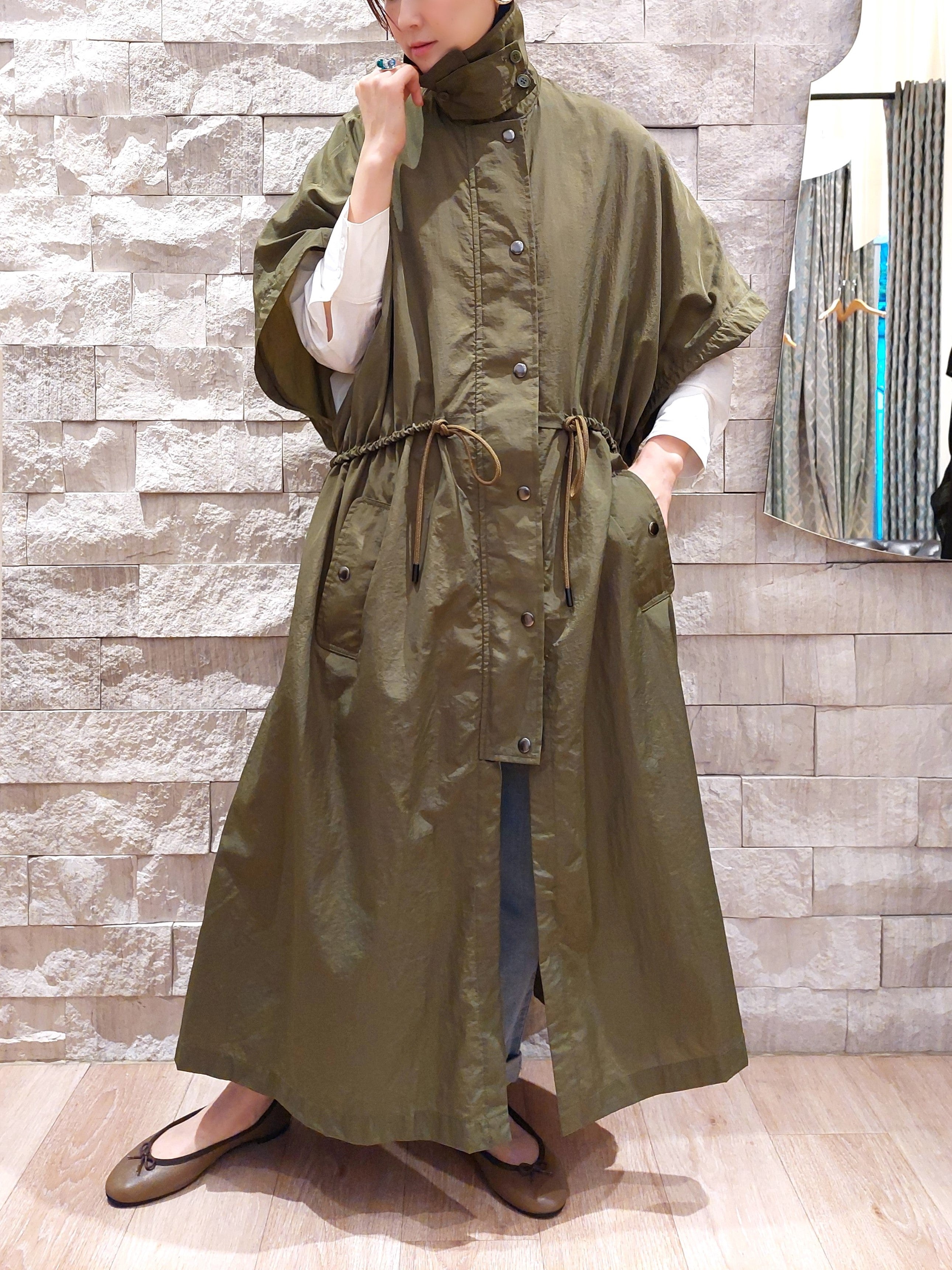 軽めに着られるアウター💚 テンチョー – TORAYA ONLINE STORE