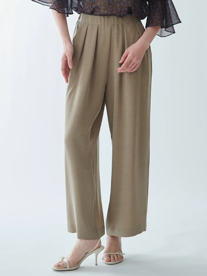 BEATRICE メランジツイルイージーワイドパンツ – TORAYA ONLINE STORE